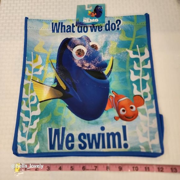 Disney | Bags | Disney Totebag New With Tags Finding Nemo Dory | Poshmark